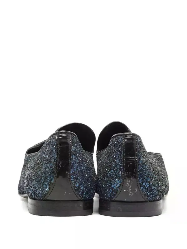 JIMMY CHOO Glitter Loafers