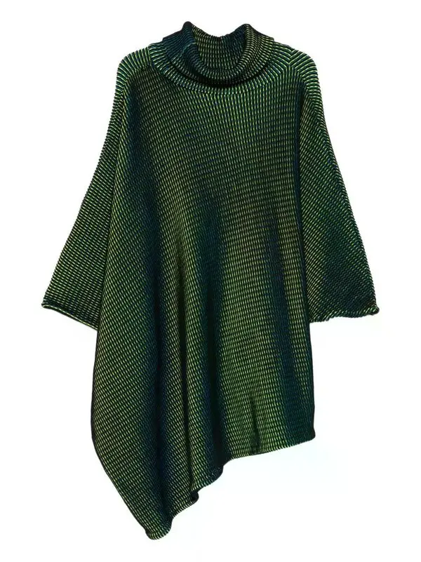 Issey Miyake Roll Neck Poncho
