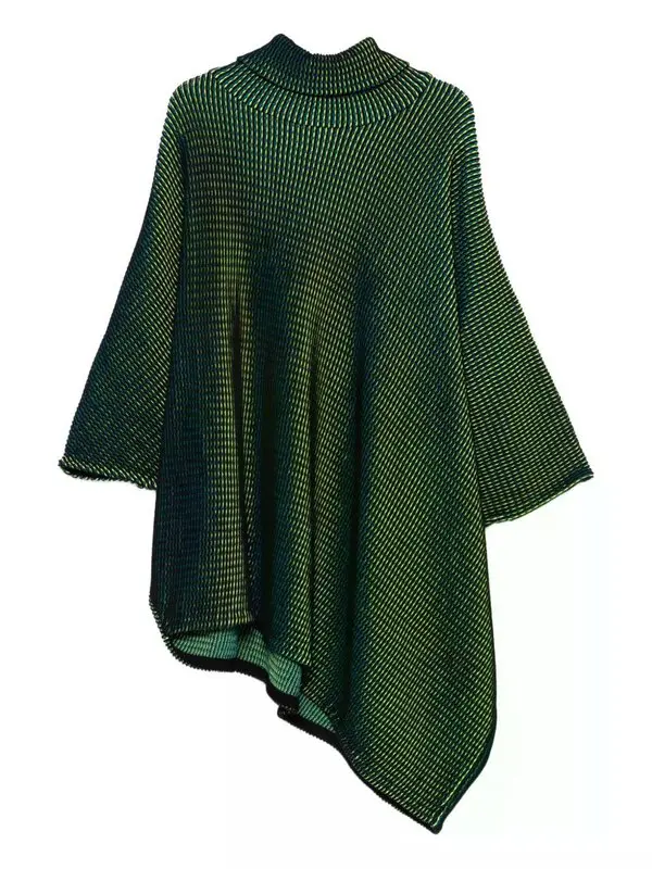 Issey Miyake Roll Neck Poncho