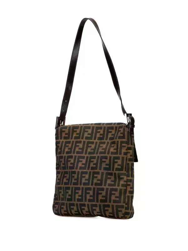 Fendi 20th Century Zucca Canvas Shoulder Bag - Brown