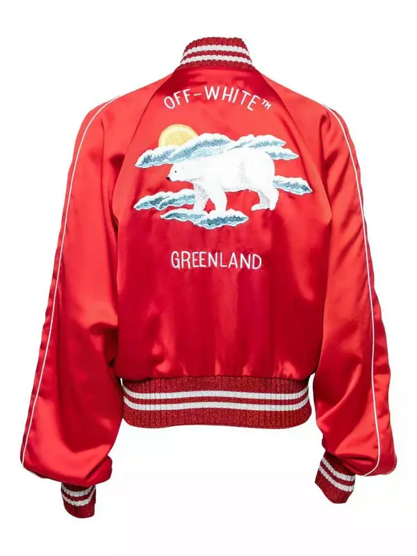 Off-White Logo-embroidered Jacket