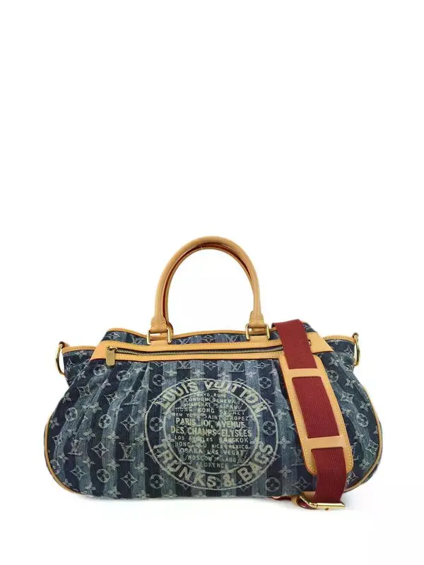 LOUIS VUITTON 2006 Cabas Raye Gm Two-way Bag