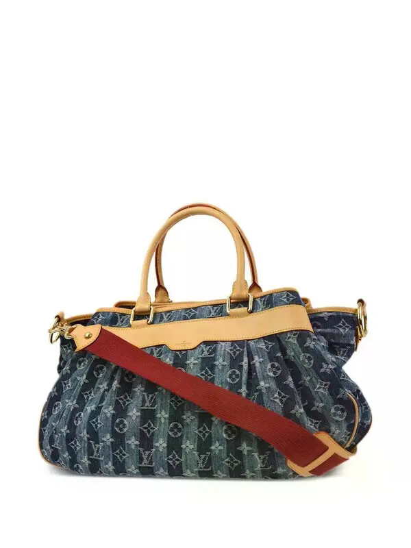 LOUIS VUITTON 2006 Cabas Raye Gm Two-way Bag
