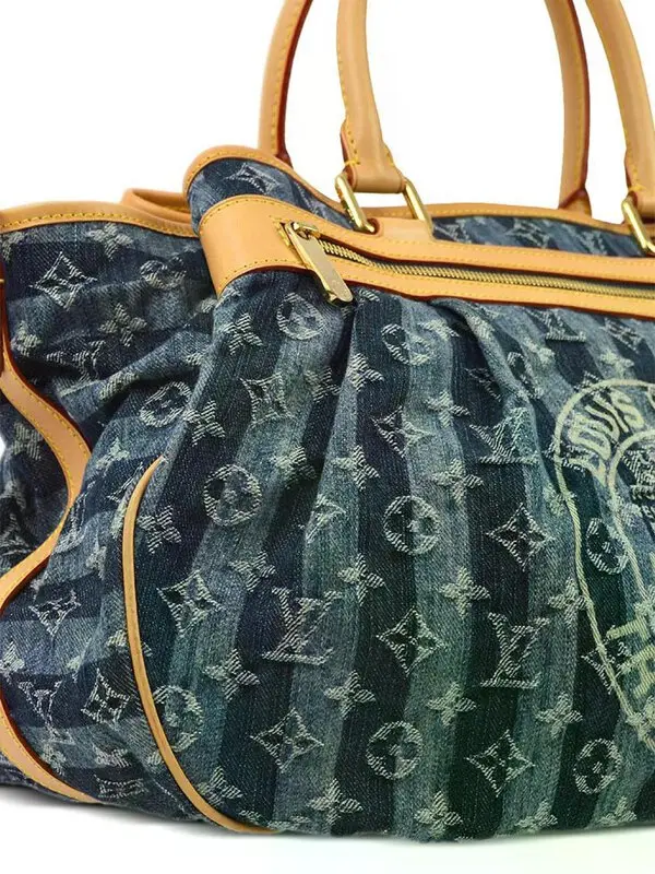 LOUIS VUITTON 2006 Cabas Raye Gm Two-way Bag