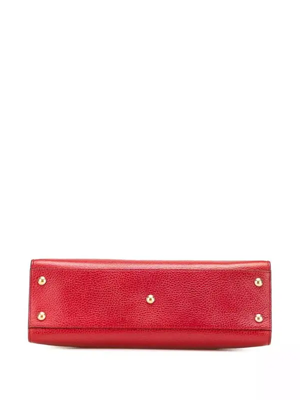 Gucci Soho Convertible Top Handle Bag Satchel - Red