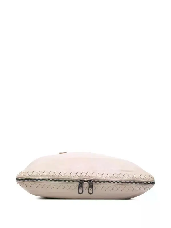 Bottega Veneta Leather Intrecciato Side Zip Tote Bag