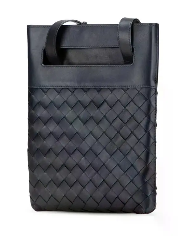 Bottega Veneta Nappa Intrecciato Messenger Crossbody Bag