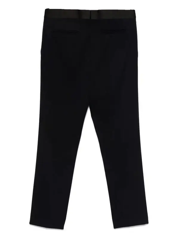 Celine 2010s Satin-trim Trousers