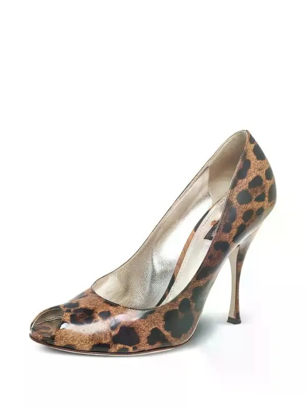 Dolce & Gabbana 115mm Leopard-print Pumps
