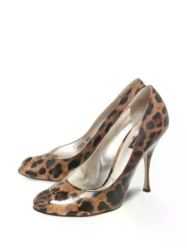 Dolce & Gabbana 115mm Leopard-print Pumps
