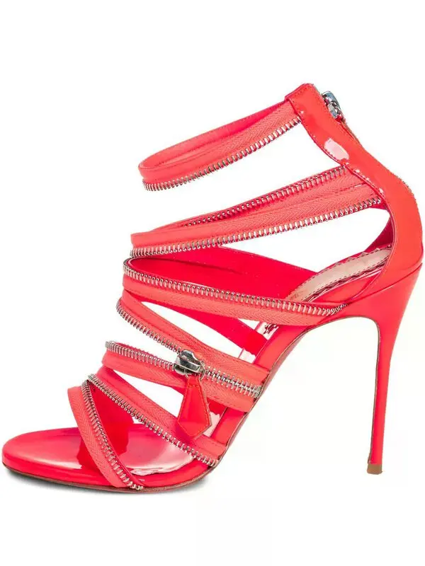CHRISTIAN LOUBOUTIN 100mm Unzip Sandals