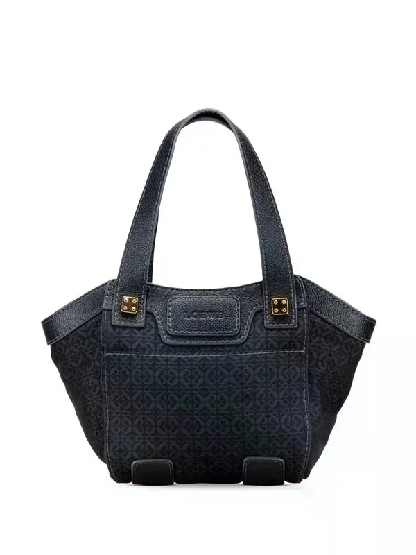 Loewe 2007 Anagram Canvas Tote Bag