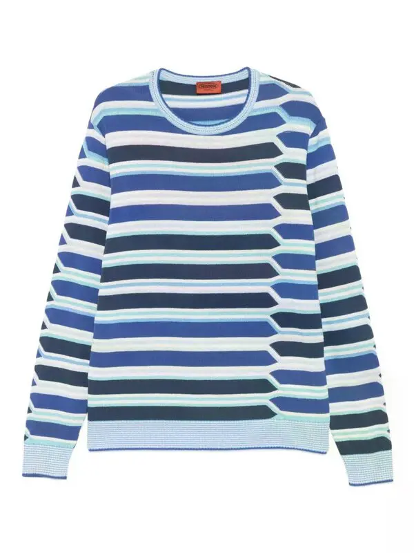 Missoni 2000s Striped Knit Sweater