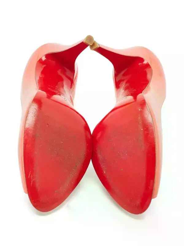 CHRISTIAN LOUBOUTIN 100mm Flo Pumps - Orange