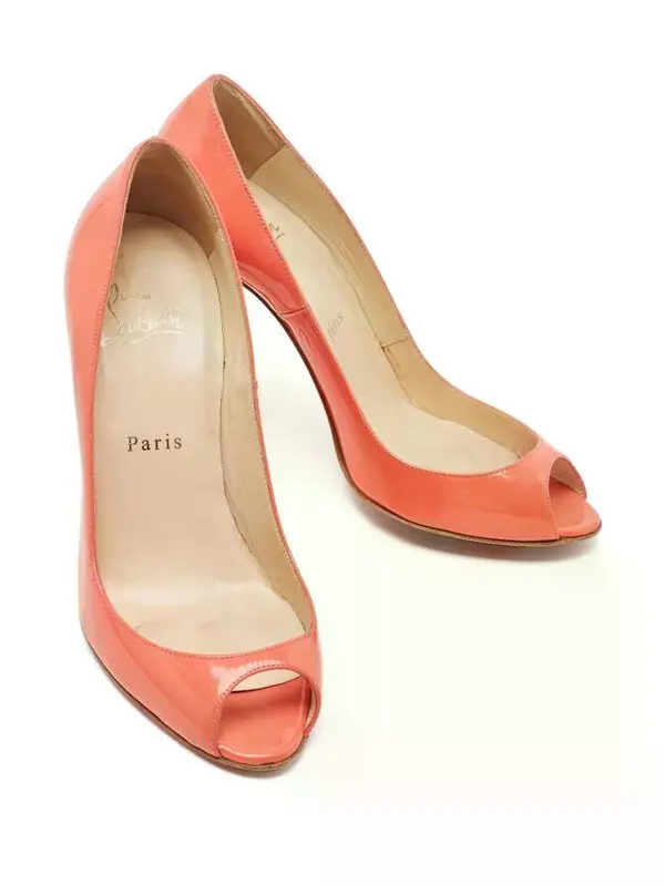 CHRISTIAN LOUBOUTIN 100mm Flo Pumps - Orange