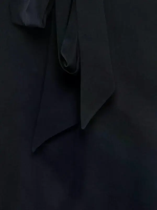 Diane Von Furstenberg Vintage Bow Neckline Silk Dress