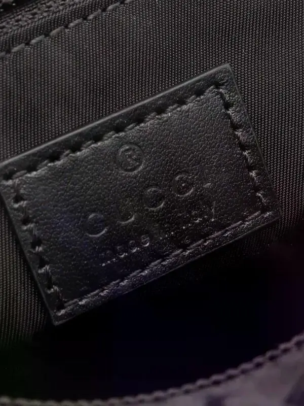 Gucci Gg Nylon Web Nexus Crossbody Bag