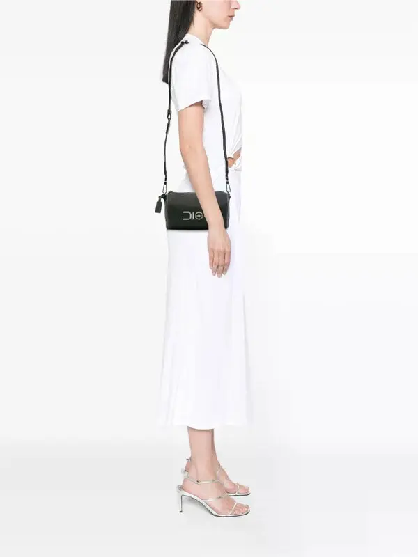 Dior 2019 Hajime Sorayama Nylon Roller Crossbody Bag - Black