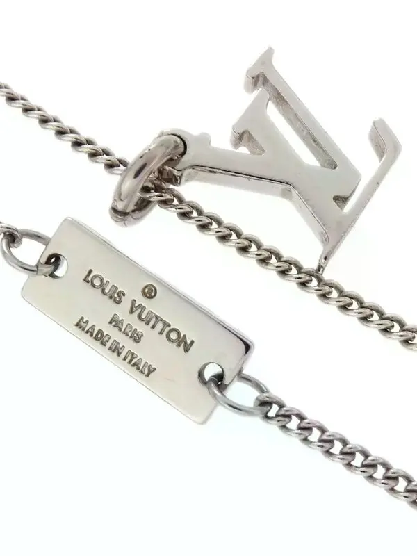 LOUIS VUITTON 2016 Monogram Ring Necklace