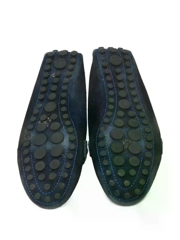 LOUIS VUITTON Oxford Suede Loafers