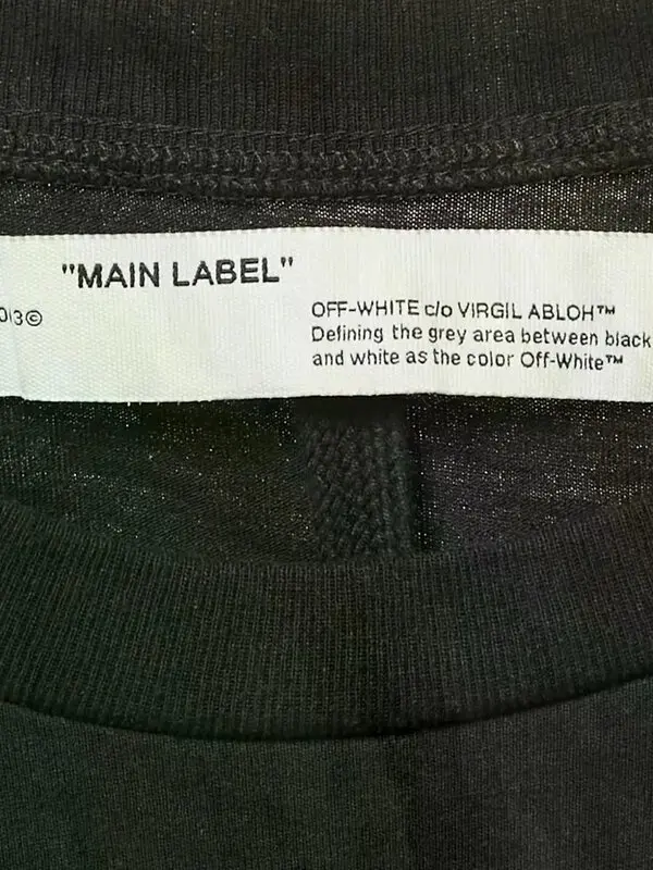 Off-White 2018 Logo-tape T-shirt