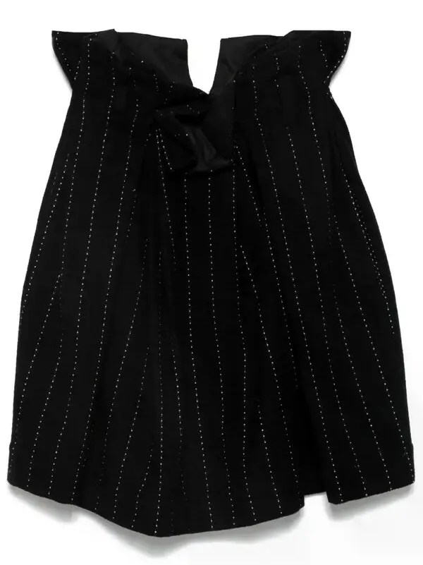 VIVIENNE WESTWOOD Pleated Mini Skirt - Black