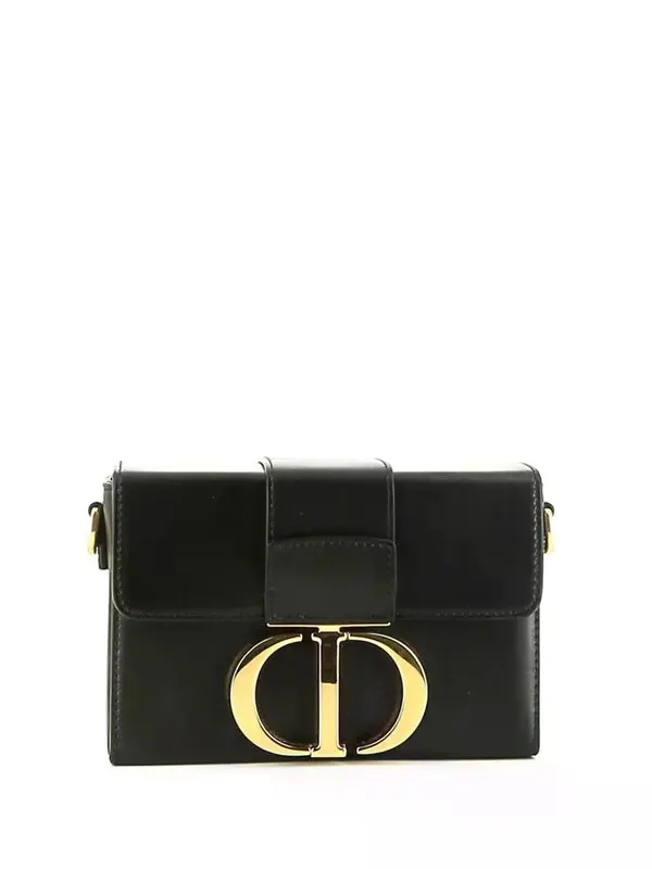 Dior 2021 30 Montaigne Shoulder Bag - Black
