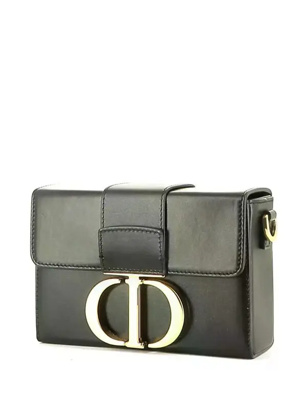 Dior 2021 30 Montaigne Shoulder Bag - Black