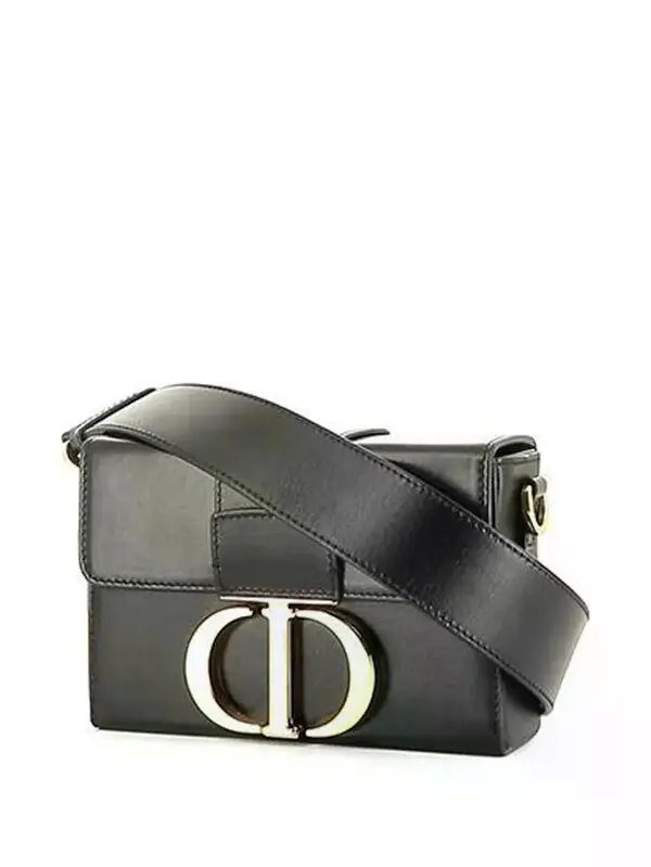 Dior 2021 30 Montaigne Shoulder Bag - Black