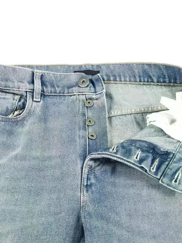 Prada 2000s 5-pocket Jeans With Triangle Plaque