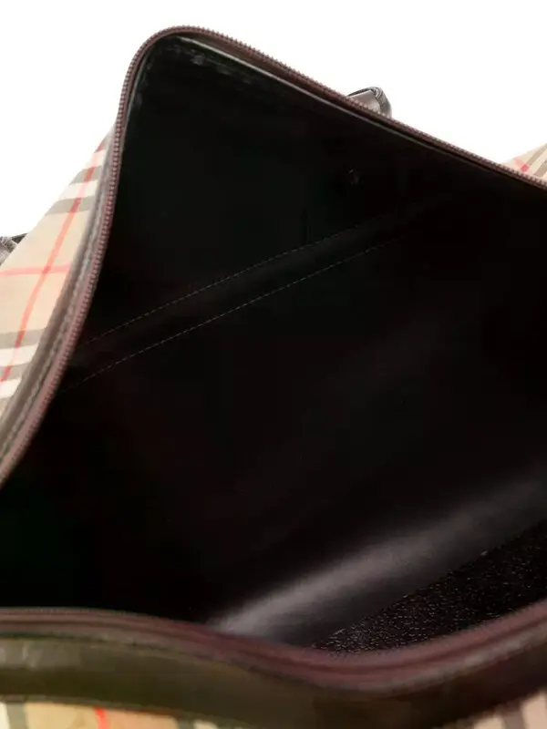 Burberry 1990s Check-print Travel Bag