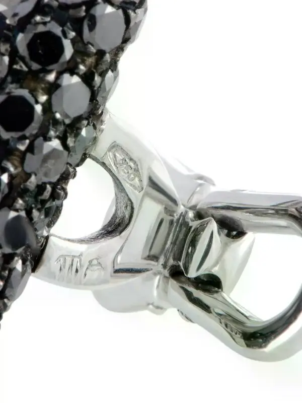 De Grisogono 18k White Gold Diamond Cufflinks