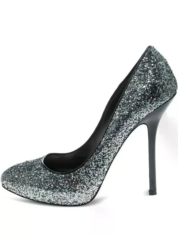 Miu Miu 130mm Glittered Pumps