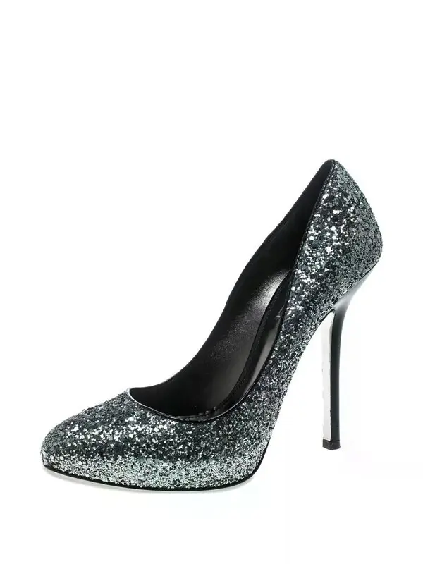 Miu Miu 130mm Glittered Pumps