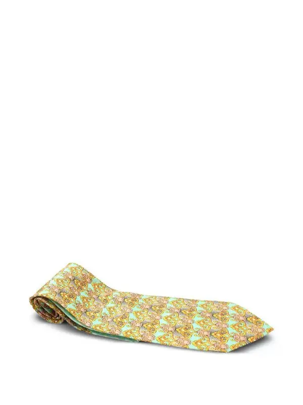 Versace Medusa-motif Silk Tie