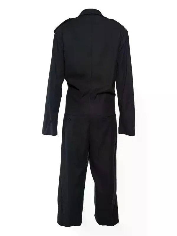 Max Mara Tie-detail Cotton Jumpsuit