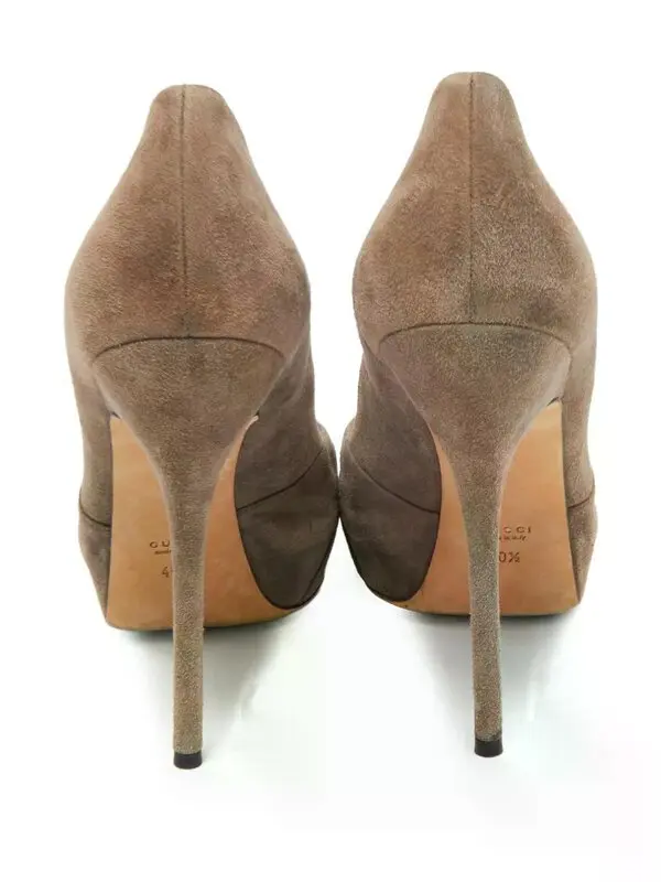 Gucci 145mm Suede Pumps