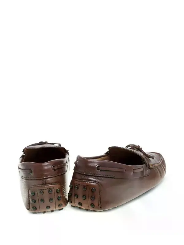 TOD'S Gommino Boat Shoes - Brown