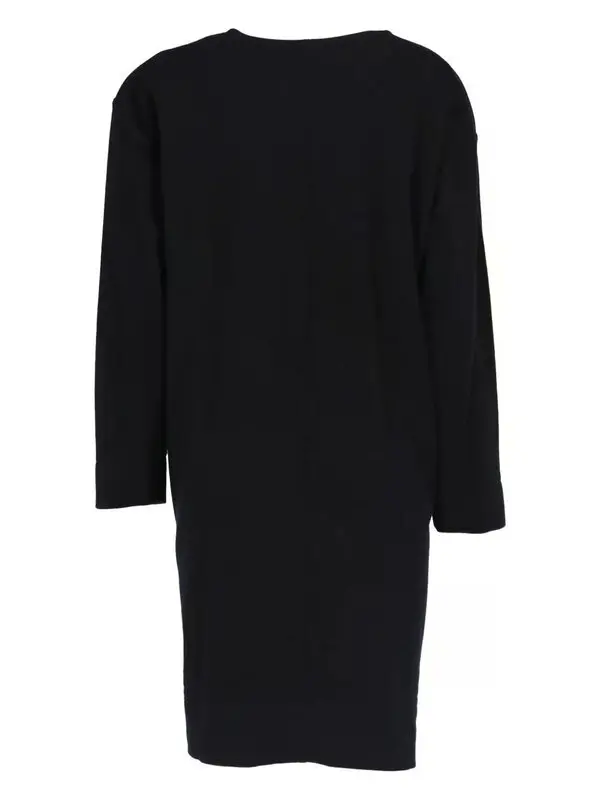 Saint Laurent 1970s Wool Midi Dress