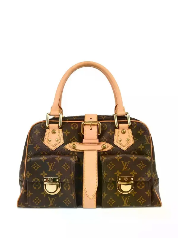 LOUIS VUITTON 2007 Manhattan Gm Handbag - Brown