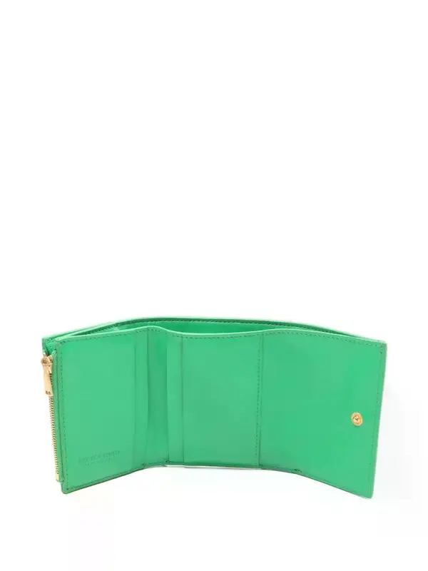 Bottega Veneta 2000s Intrecciato Zipper Wallet