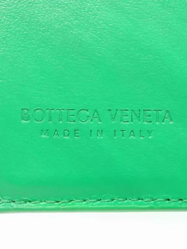 Bottega Veneta 2000s Intrecciato Zipper Wallet