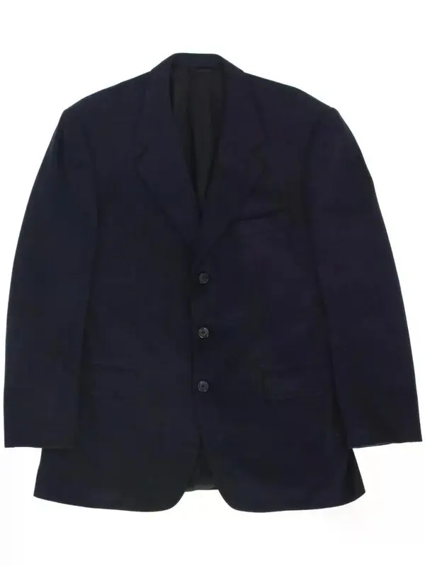 Burberry 2000s Notched Blazer
