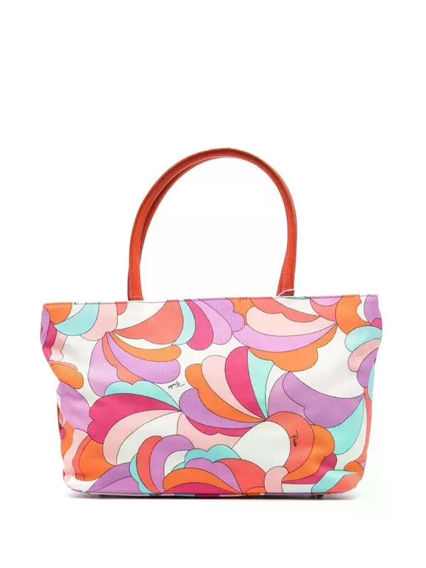 Emilio Pucci Geometric-print Tote Bag