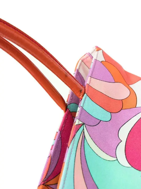 Emilio Pucci Geometric-print Tote Bag