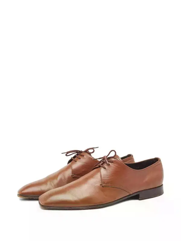 Prada Smooth Leather Derby Shoes