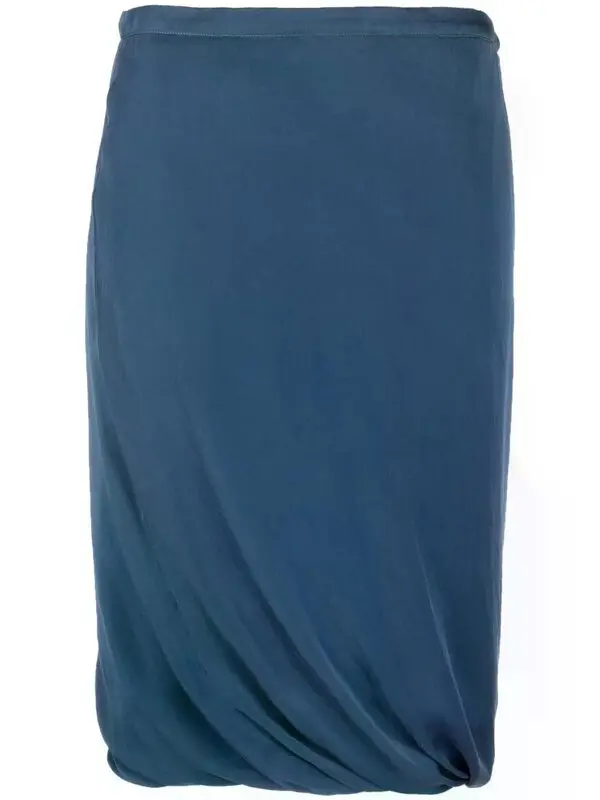Missoni 2000s Draped Knee-length Skirt