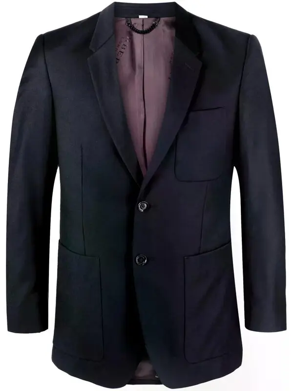 Burberry 2000s Notched-lapel Single-breasted Blazer