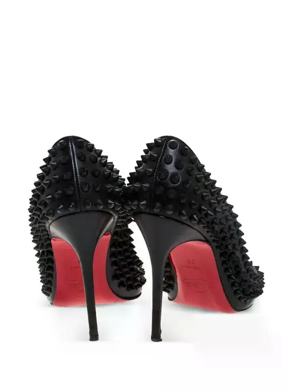 CHRISTIAN LOUBOUTIN 100mm Fifi Spike Leather Pumps