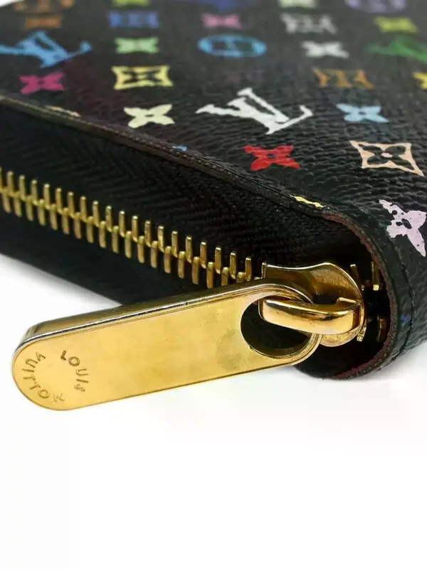 LOUIS VUITTON 2010 X Takashi Murakmi Zippy Wallet